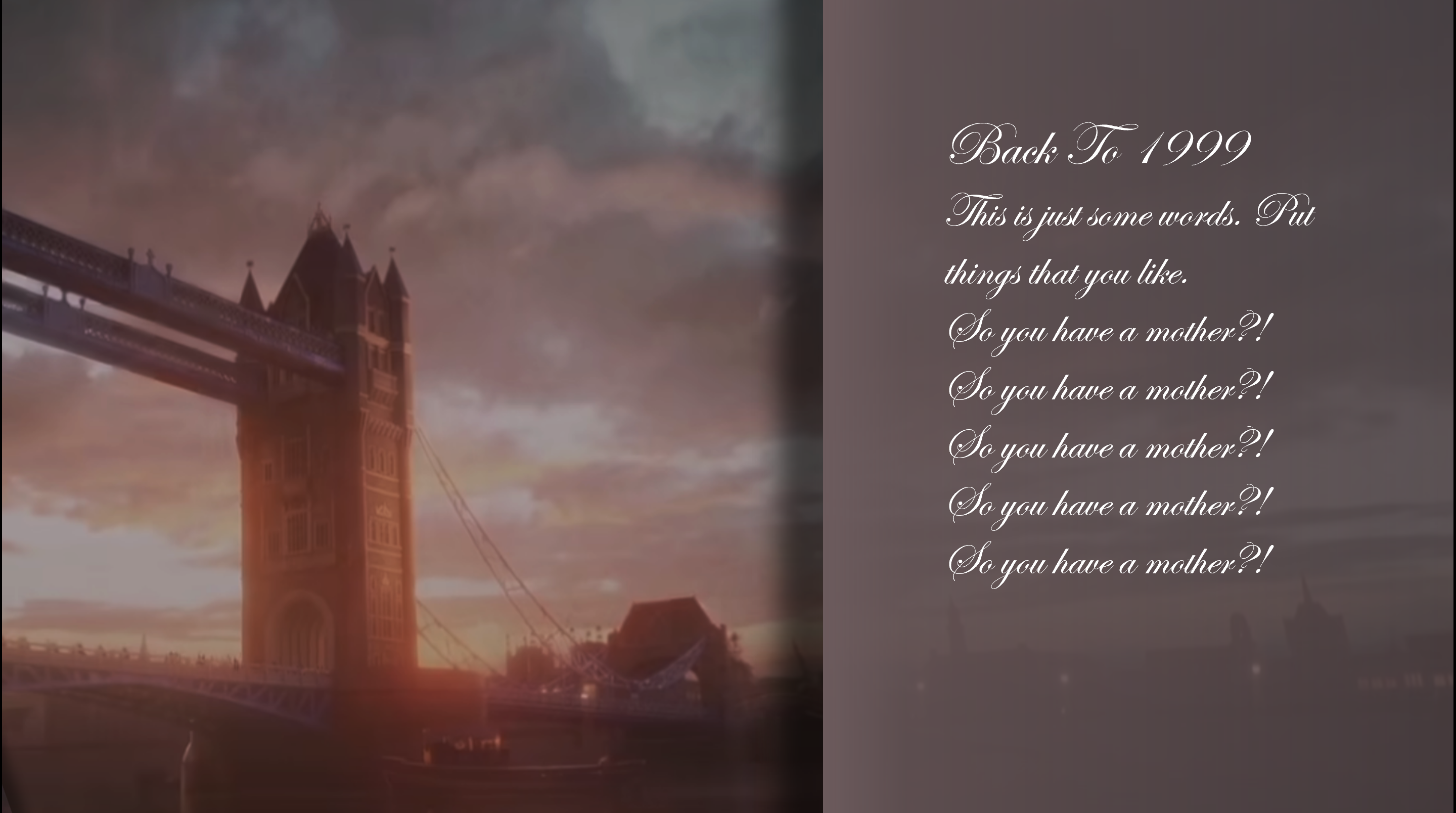 重返未来1999系列风格PPT - PPT世界