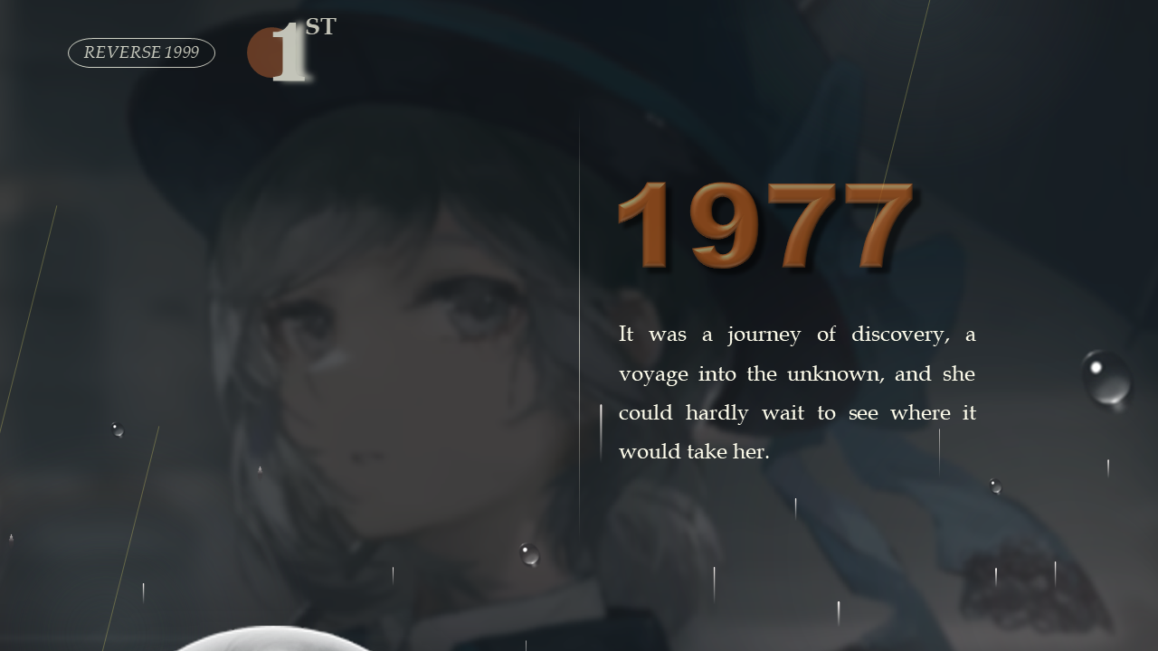 重返未来1999 1.9 孤独之歌 风格PPT - PPT世界