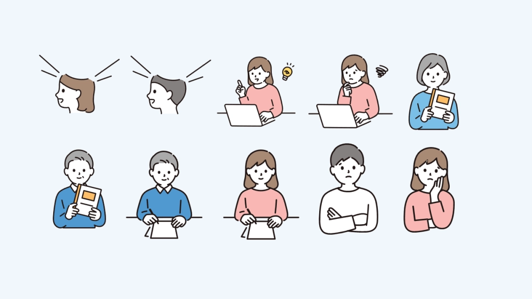 稀有可商用矢量插画，真是美了个美！（PPT版素材） - PPT世界