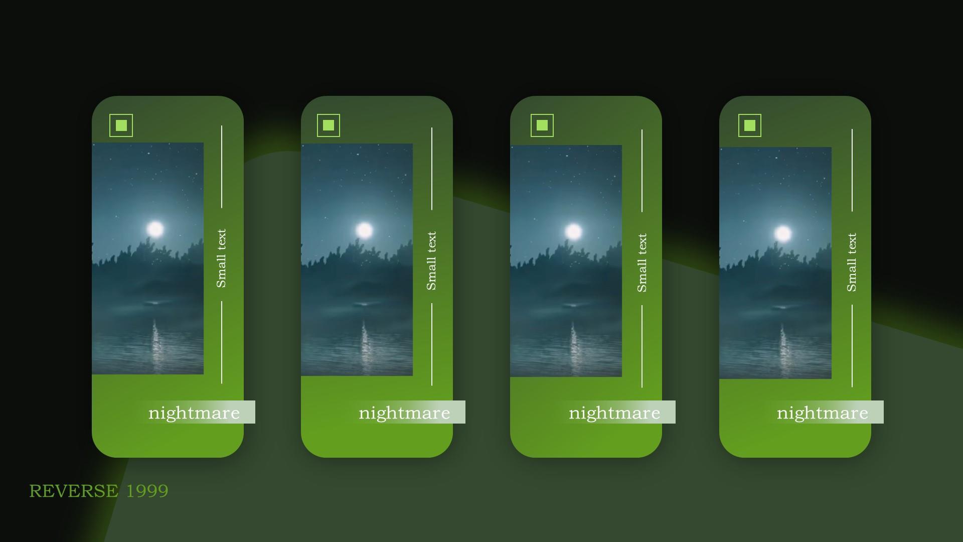 重返未来1999 1.2版本 绿湖噩梦 风格PPT - PPT世界