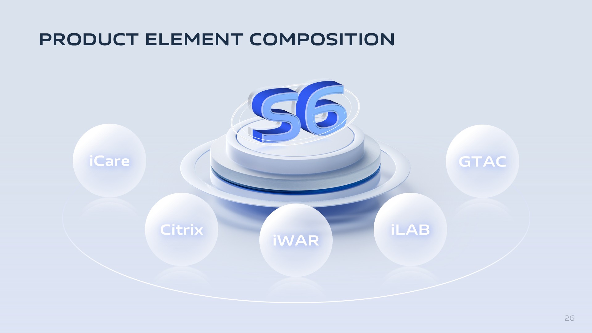 2.5D商务微渐变风蓝色模板【PPT模板010】 - PPT世界
