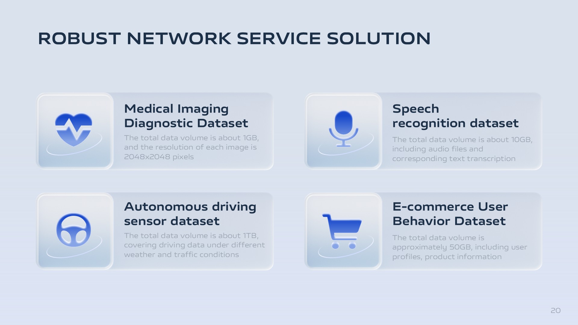 2.5D商务微渐变风蓝色模板【PPT模板010】 - PPT世界